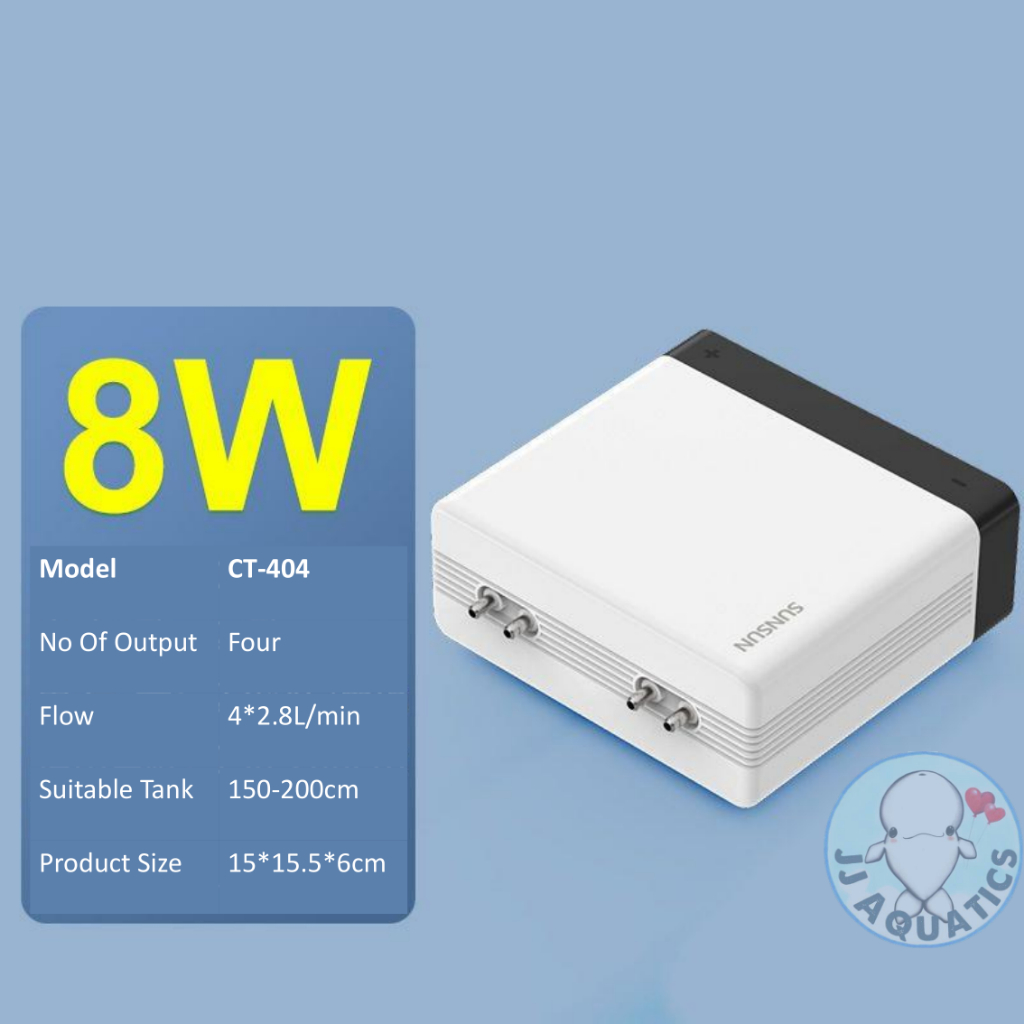 SUNSUN Super Silent Aquarium Adjustable Air Pump Oxygen Pump Pam ...