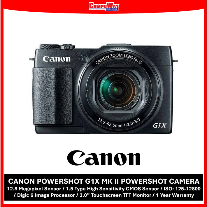 CANON POWERSHOT G1X MK II CAMERA | Shopee Malaysia
