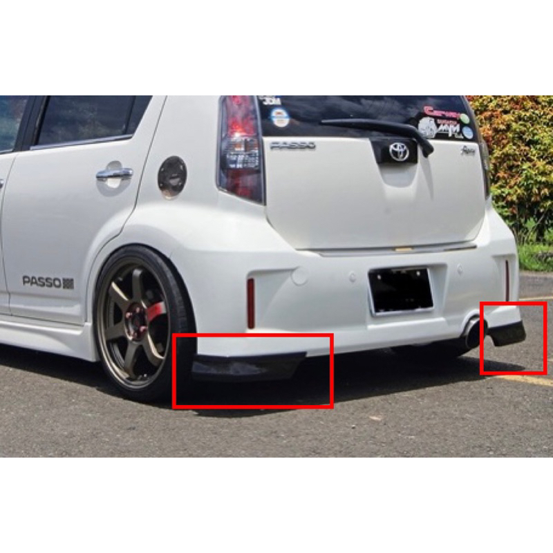 🔔MYVI LIP BELAKANG MYVI PASSO RACY MODELLISTA REAR LIP🔔 | Shopee Malaysia