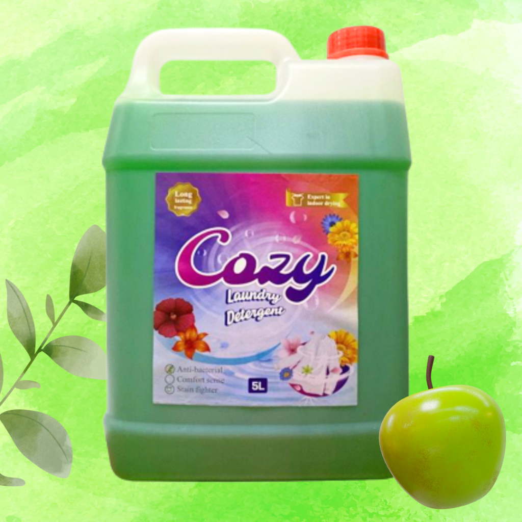Cozy Sabun Dobi (Wangi + Pelembut + Antibaktiria) 5kg Liquid Detergent ...