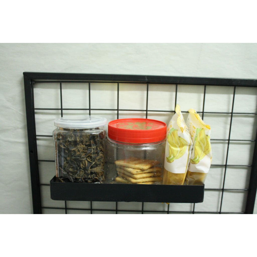 Rack A Motive Netting Tray Hanging Tray Organizer Black | Shopee Malaysia