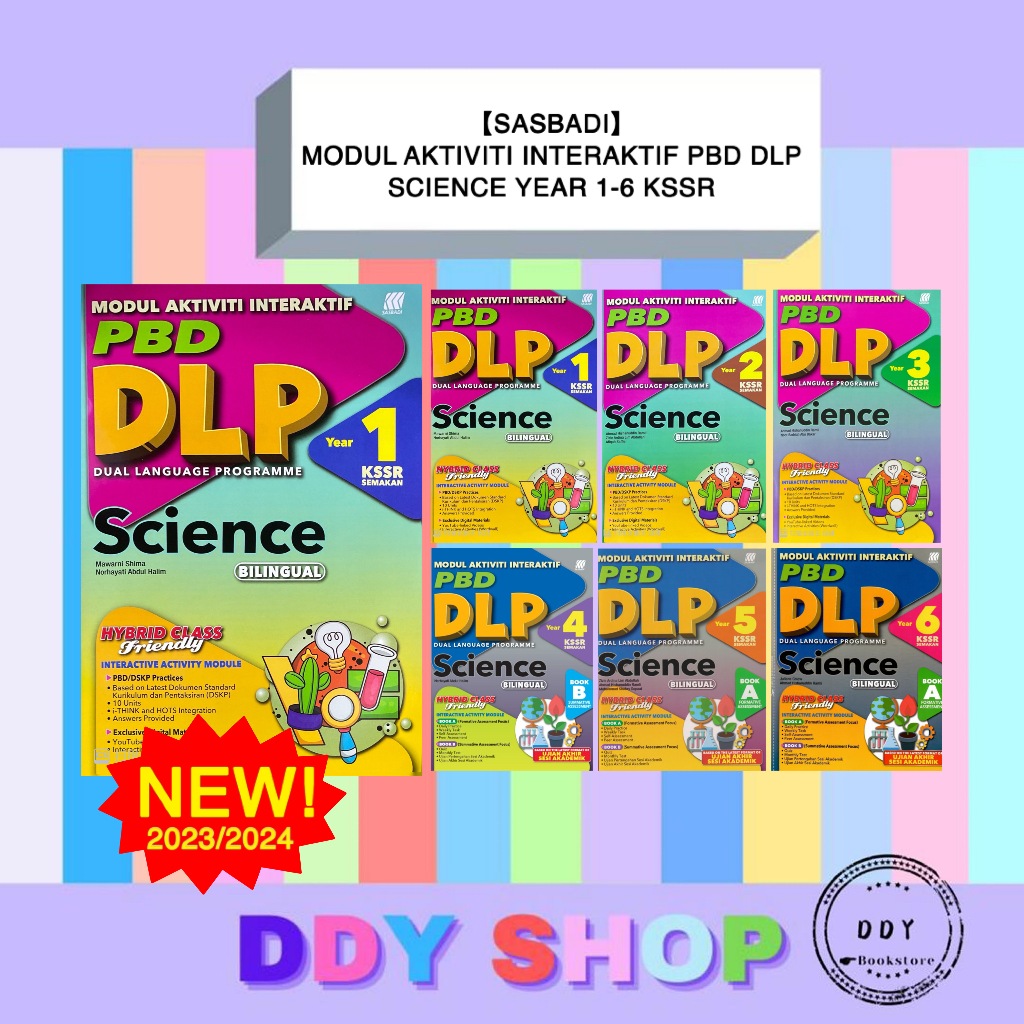 【Sasbadi】Modul Aktiviti Interaktif PBD DLP Science Year 1 2 3 4 5 6 ... 【Sasbadi】Modul Aktiviti Interaktif PBD DLP Science Year 1 2 3 4 5 6 ...