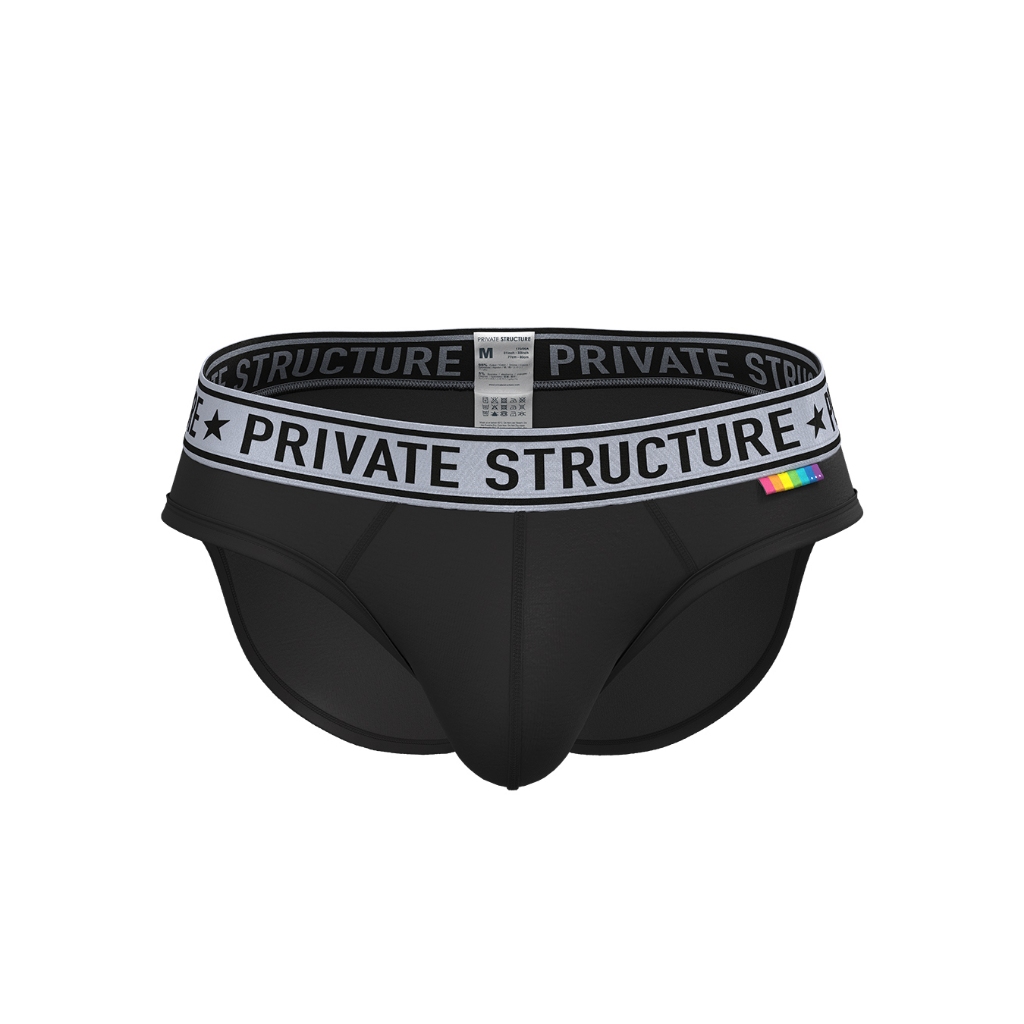 Private Structure Men Underwear PRD Brief Liberty - Phantom Black ...