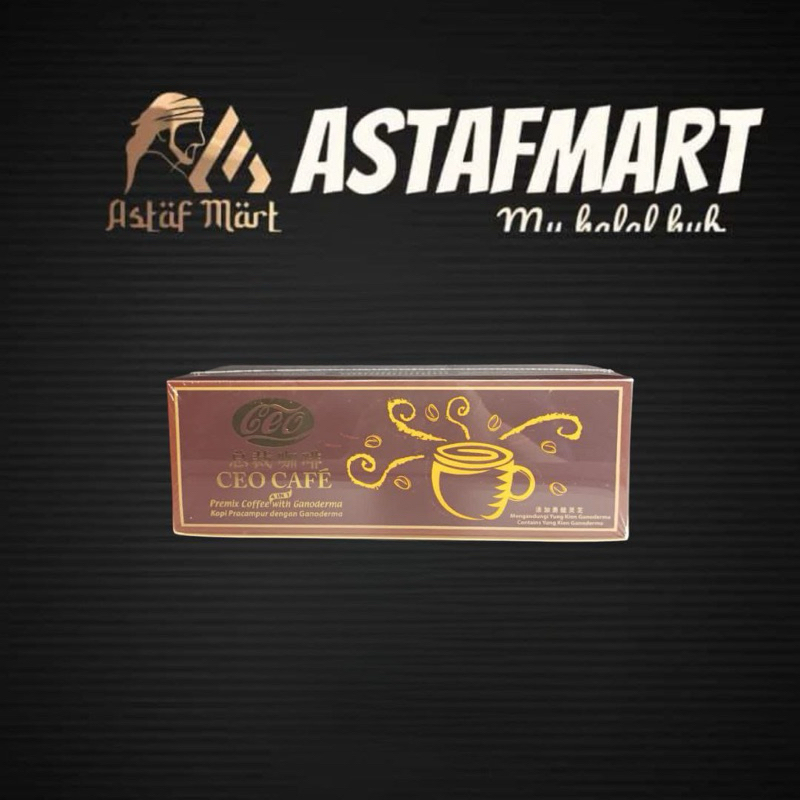CEO CAFE LINGZHI COFFEE 4 IN 1 & 3 IN 1 (ASTAF MART) | Shopee Malaysia