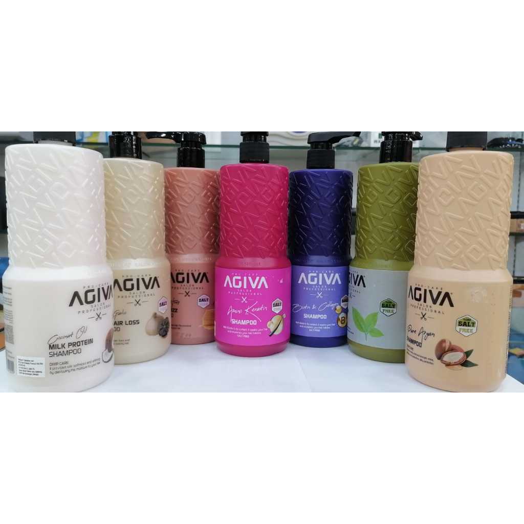 AGIVA Deep Care Hair Shampoo 800ML – 100% Salt Free – Made in Turkey ...