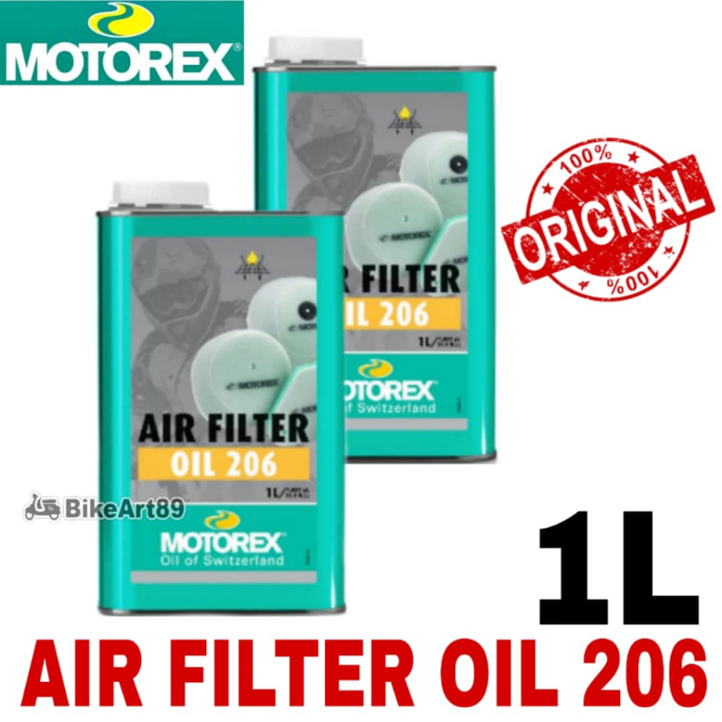 MOTOREX 1L Air Filter Oil 1 Liter Fully Synthetic KTM Duke Motocross ...