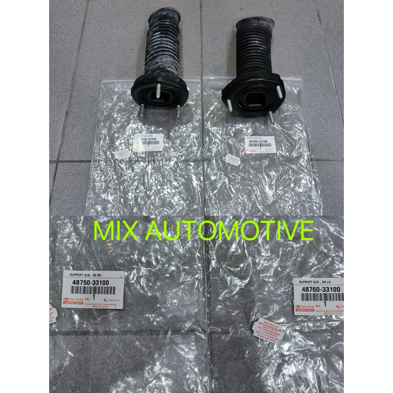 100% ORIGINAL TOYOTA REAR ABSORBER MOUNTING WITH COVER CAMRY ACV30 ...