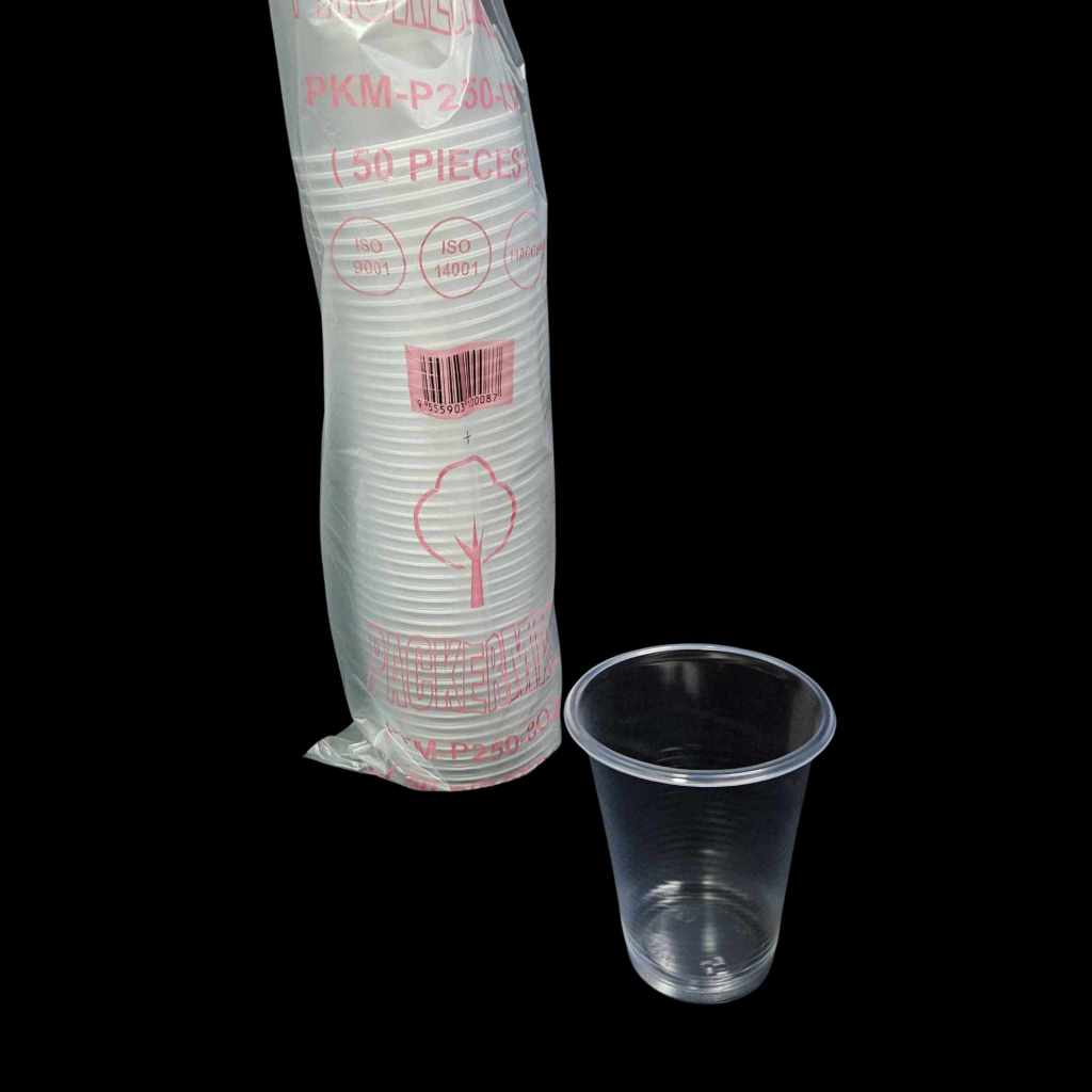 (50pcs±) 8oz PP Cup / 7oz PP Cup 200ml Disposable Clear Plastic Cup ...