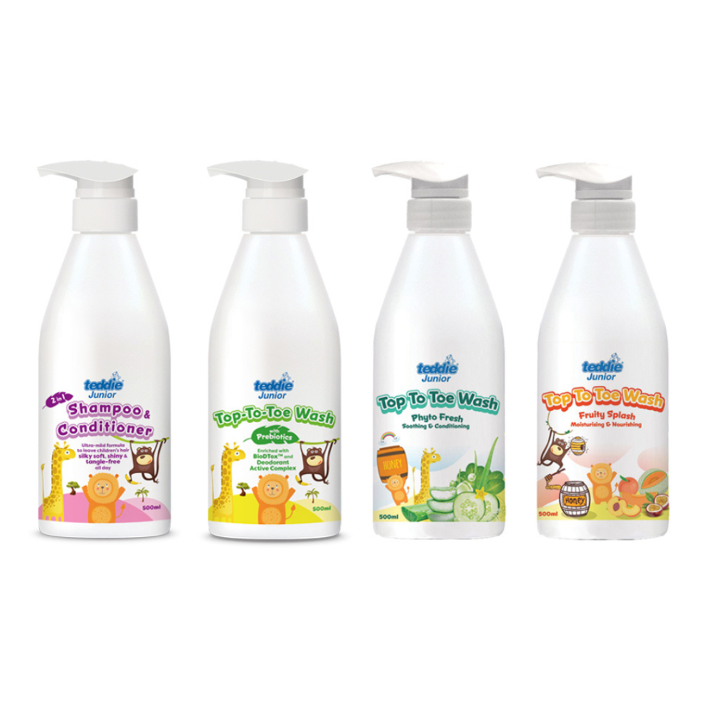 Cosway Teddie® Junior 2-in-1 Prebiotic Shampoo & Conditioner/Top to Toe ...