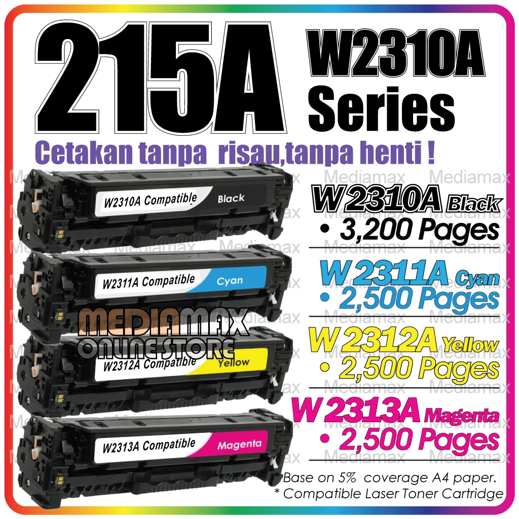 HP215A Compatible To HP Color LaserJet Pro MFP M182n M155nw M155A ...