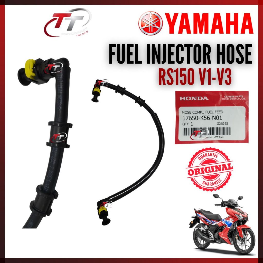 RS150 RS150R RS 150 V1-V3 WINNER Fuel Injector Hose Pipe Feul Pump ...