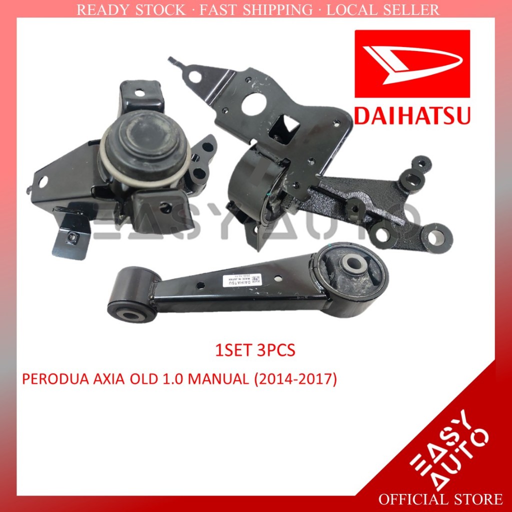 1SET 3 PIECES !! PERODUA AXIA 1.0 OLD MANUAL (2014-2017) - ENGINE ...