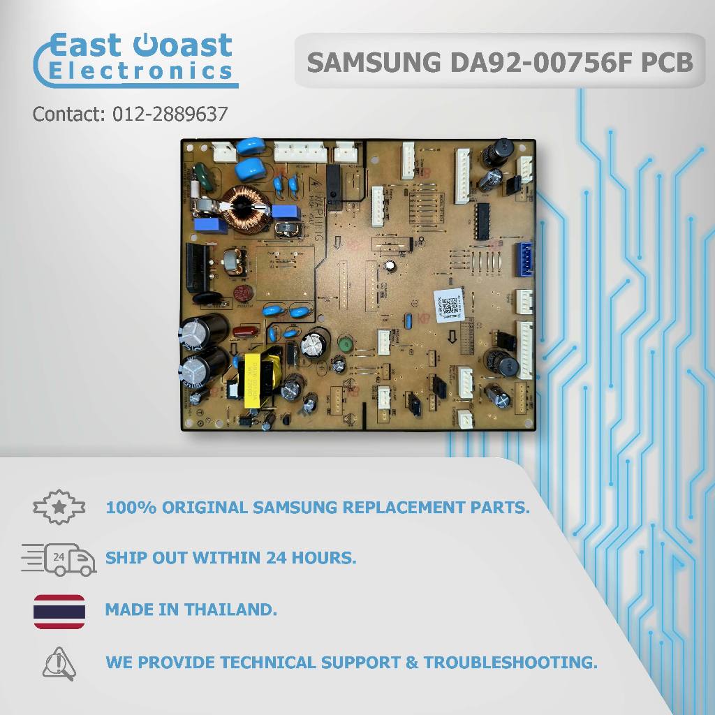 (ORIGINAL) SAMSUNG Refrigerator PCB Main DA92-00756F | Shopee Malaysia
