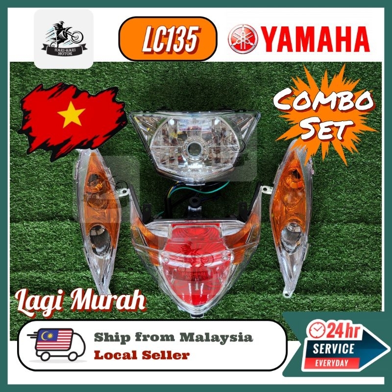 YAMAHA LC135 V1 🔥 READY STORE 🔥 Lampu Orange Combo Set Vietnam Design Style Lampu Oren | Shopee ...