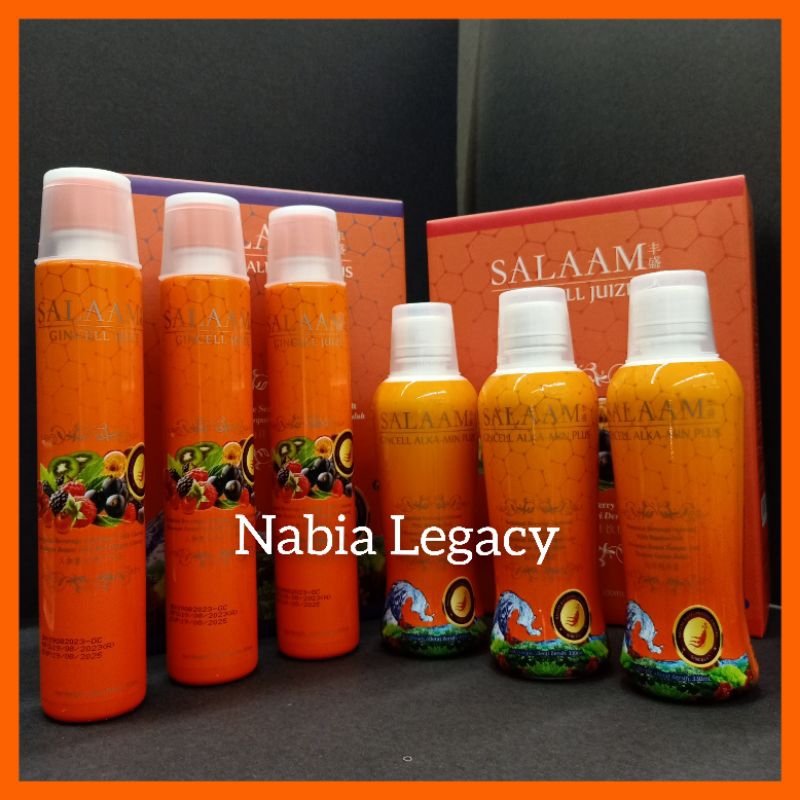 SALAAM Gincell Juize (300ml) / SALAAM Alka-Min Plus (330ml) | Shopee ...