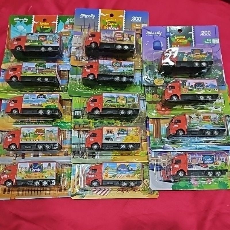Eco Shop Lorry Wheelly Collection Limited Edition Malaysia State Negeri ...