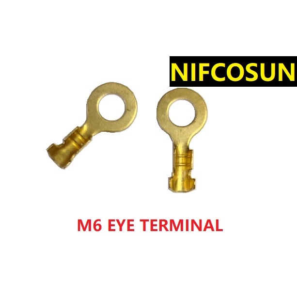 [CLEAR STOCK] M6 EYE TERMINAL(10PCS) | Shopee Malaysia