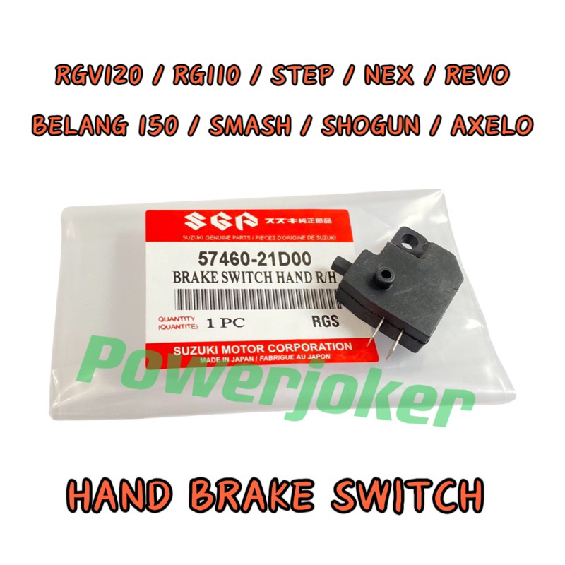 RGV120/RG SPORT 110/STEP/NEX/BELANG 150/REVO/SMASH/SHOGUN/AXELO/RGV 120/RG110 - HAND BRAKE ...