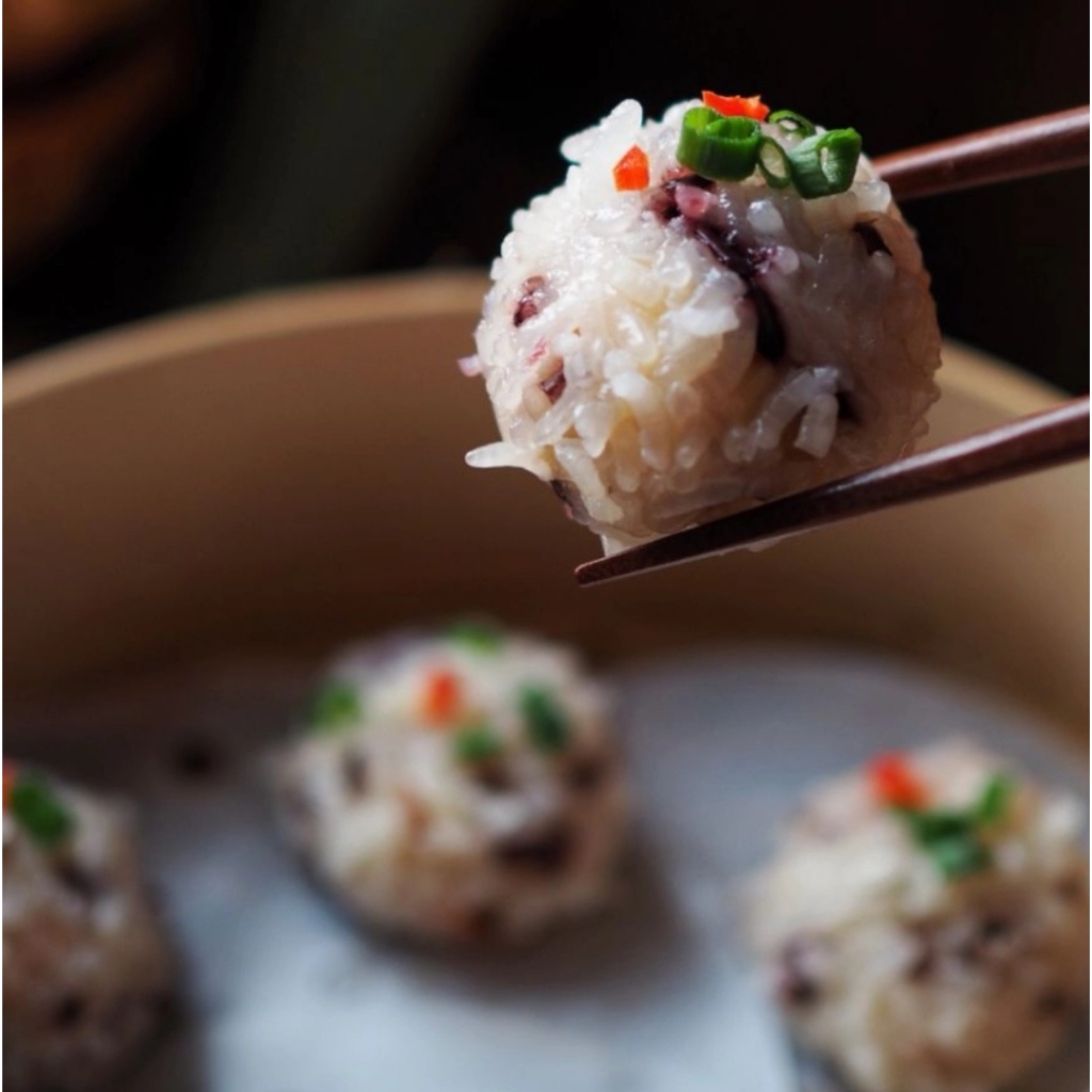 【Dim Sum 点心】 Glutinous Rice Crystal Ball 檽米珍珠丸 （蒸）10 pcs | Shopee Malaysia