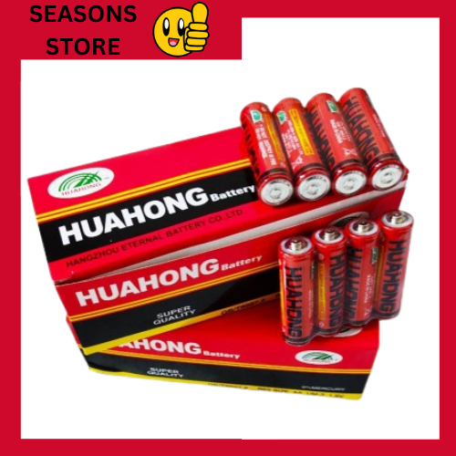 [GENUINE] HUA HONG BATTERY SUPERCELL SUPER HEAVY DUTY AA BATTERY (1 BOX ...