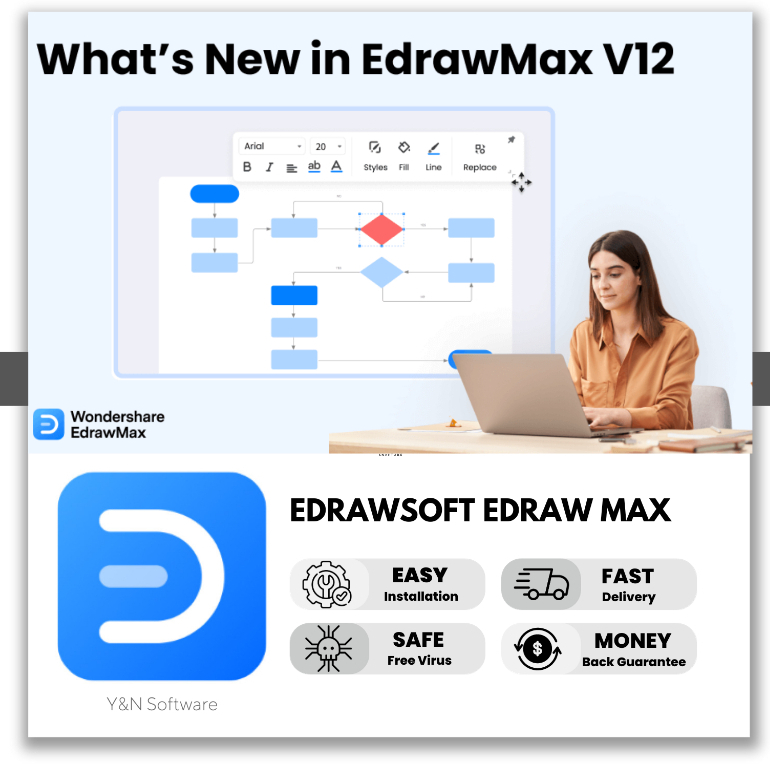 EdrawSoft Edraw Max v12 ULTIMATE Edition Latest 2023 Lifetime For ...