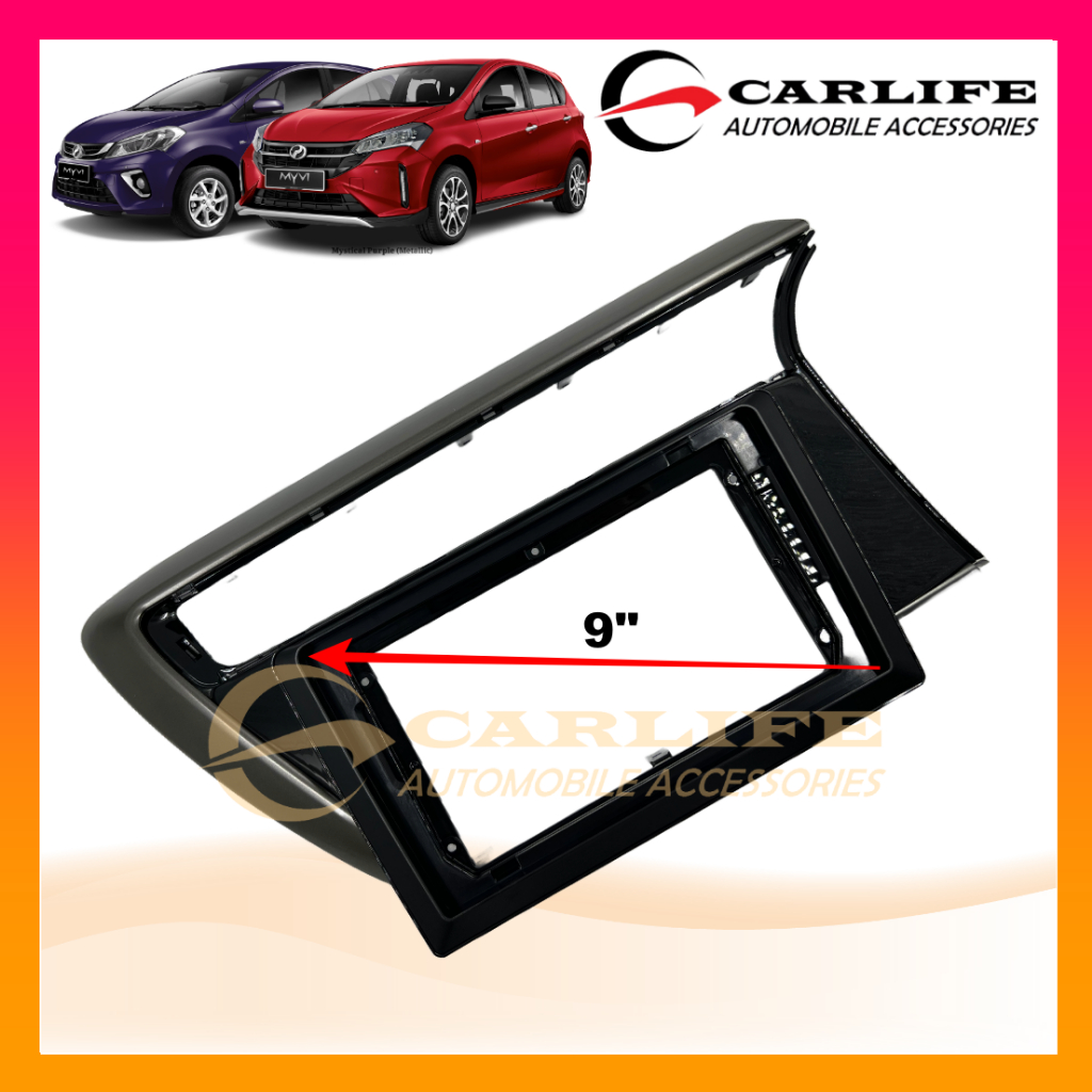 Perodua Myvi Gen3 2018-2023 9" Android Casing | Shopee Malaysia