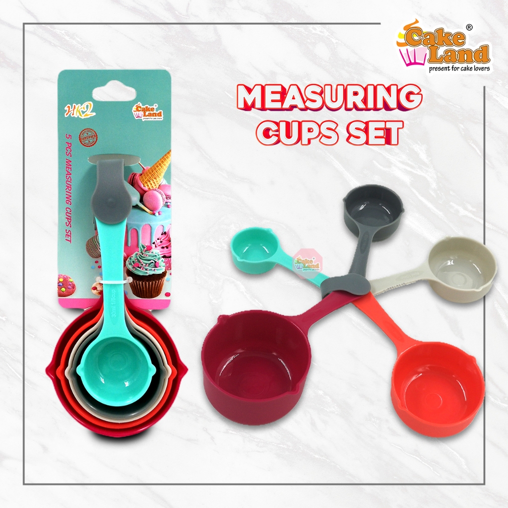 THE BAKER Measuring Cups (5pcs) | Shopee Malaysia
