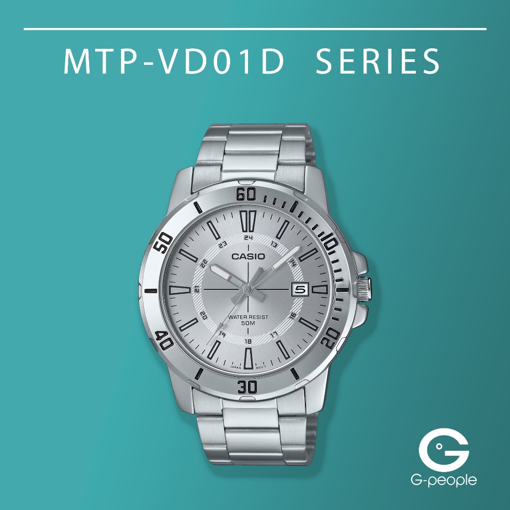 CASIO MTP-VD01D-7C / MTP-VD01D ANALOG GENT'S WATCH 100% ORIGINAL ...