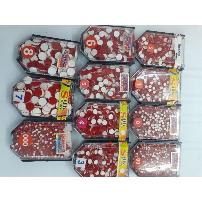 Sticker Pottu Red Colour | Shopee Malaysia