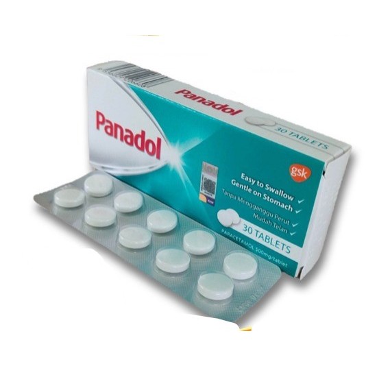 Panadol Regular 500mg ( 30 Tablets/box ) | Shopee Malaysia