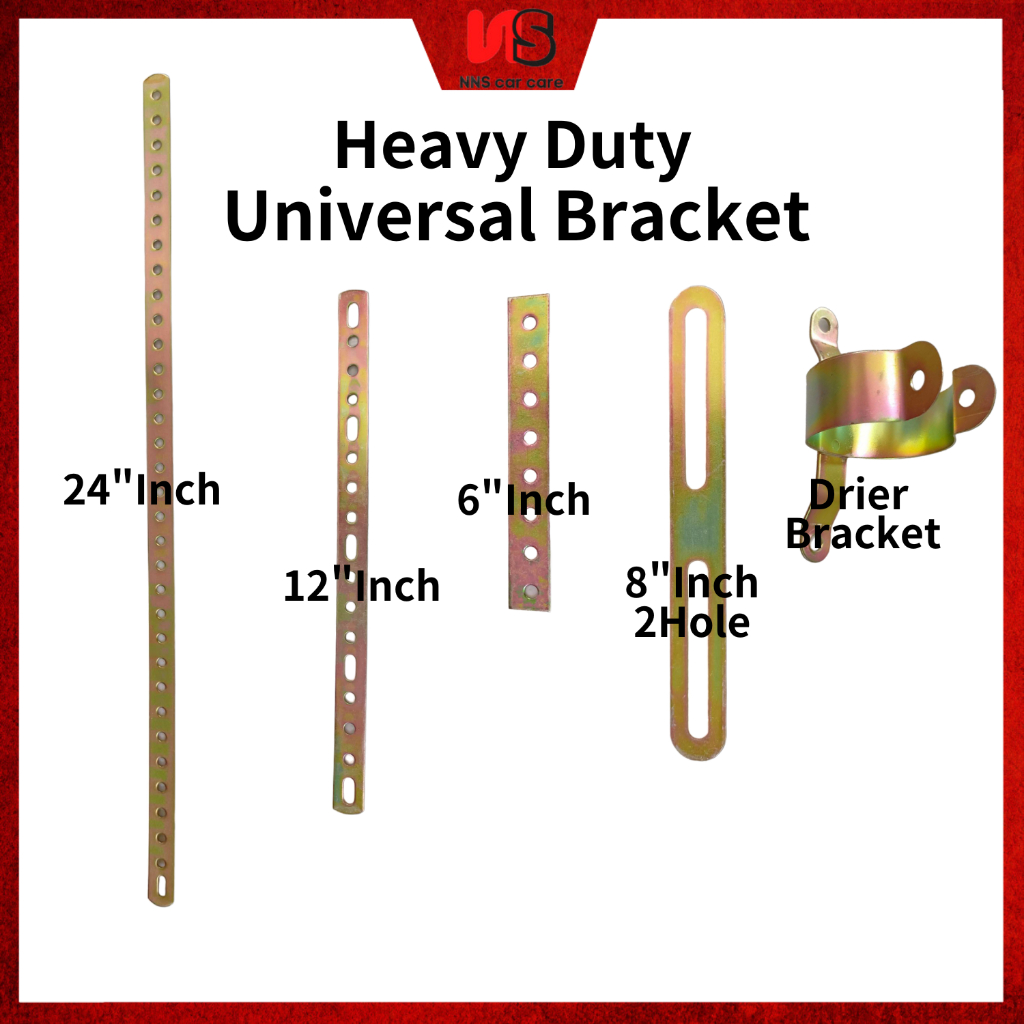 Universal Bracket Besi 88 Besi Bracket Lubang (HEAVY DUTY）Flexible ...