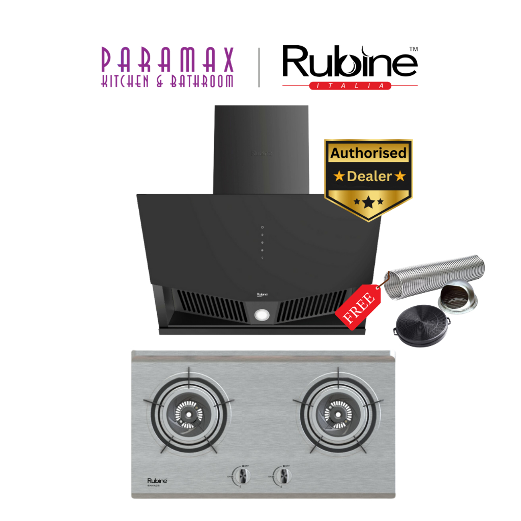 Rubine Cooker Hood RCH-MARK-X-BL 1500m3/hr | Shopee Malaysia