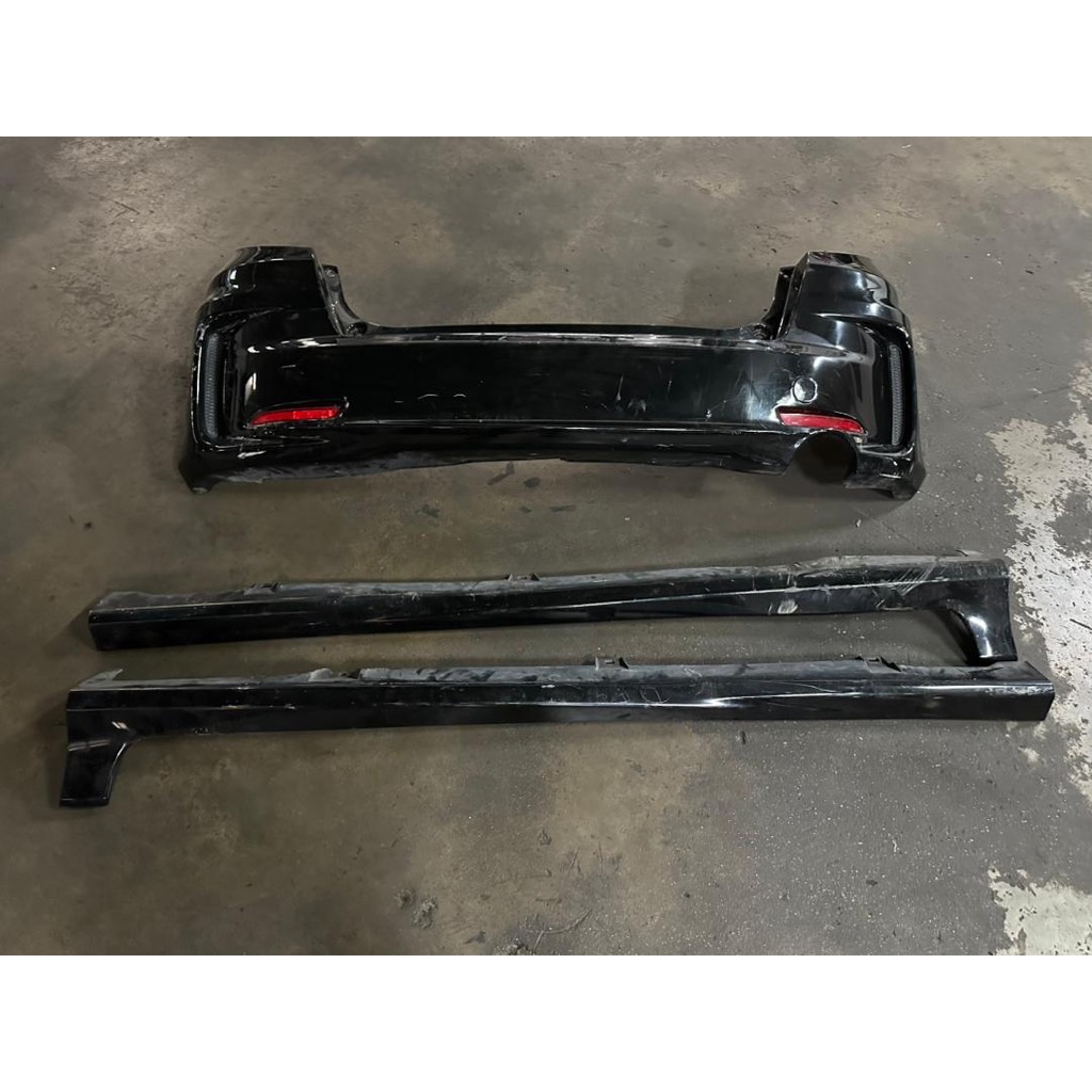 Honda Jazz GE RS Rear Bumper and Side Skirt Original Halfcut Japan ...