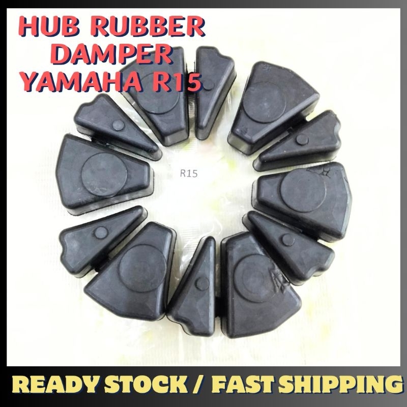 HUB RUBBER YAMAHA R15 GETAH HUB SPROCKET RUBBER DAMPER CLUTCH HUB ...