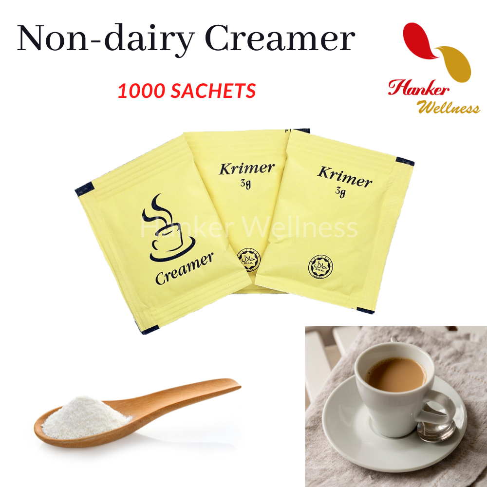 Non Dairy Creamer Sachet Krimer Tanpa Tenusu 奶精 3g x 1000 Sachet Halal ...