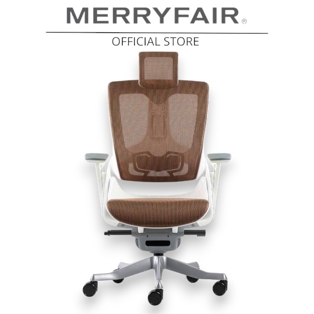 MERRYFAIR WAU2 Ergonomic High Back Chair_Mesh Office Chair (FREE SPORT ...