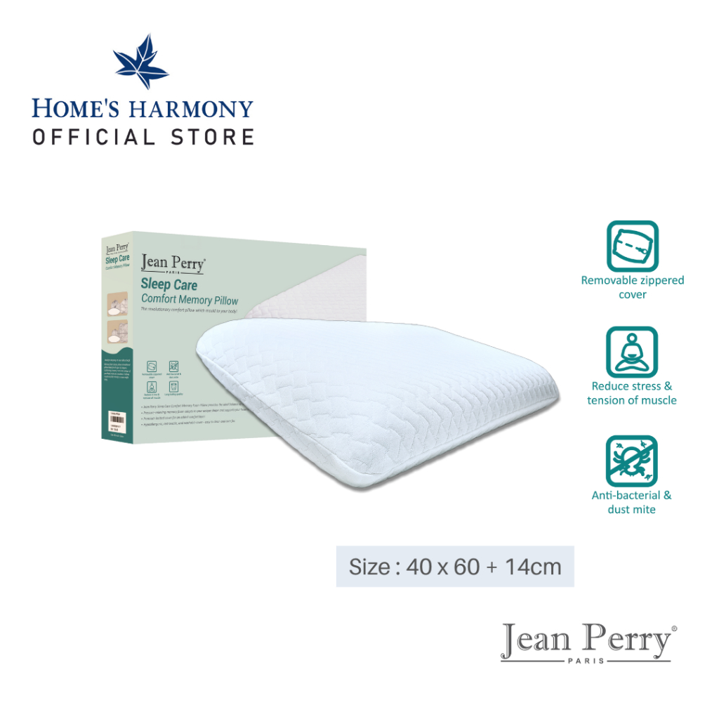 Jean Perry Sleep Care Comfort Memory Pillow | Shopee Malaysia
