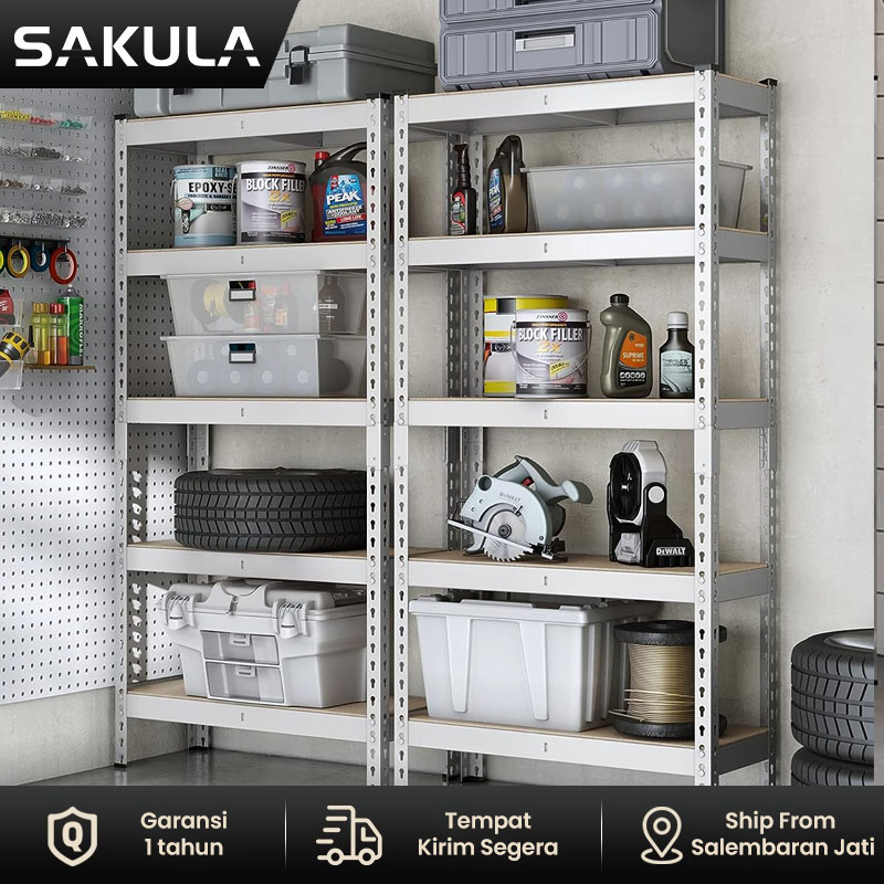 【High Quality】4 tier rak Multipurpose Shelves Book Shelf Office Living ...