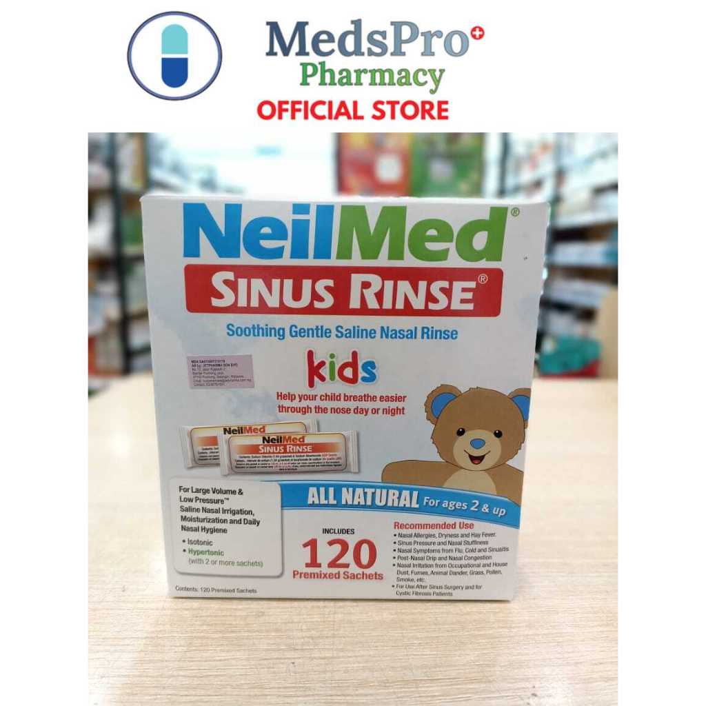 NEILMED SINUS RINSE KIDS BOX & LOOSE | Shopee Malaysia