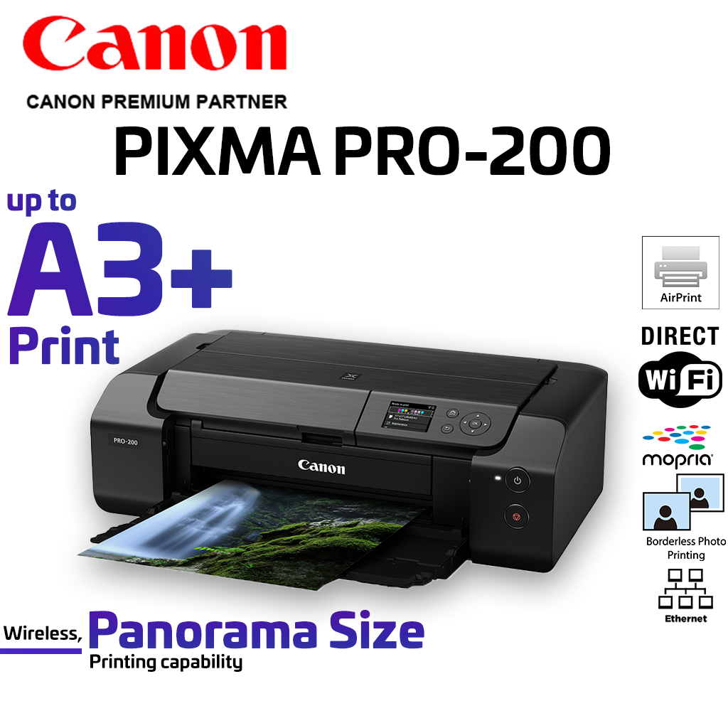 CANON PIXMA PROFESSION PHOTO PRINTERS-PRO-200 | Shopee Malaysia