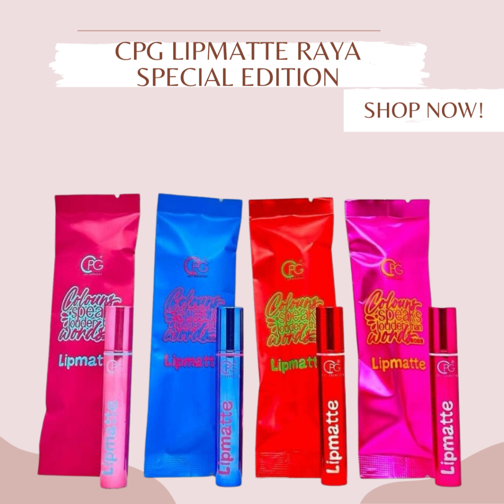 CPG LIPMATTE RAYA SPECIAL EDITION!!! | Shopee Malaysia