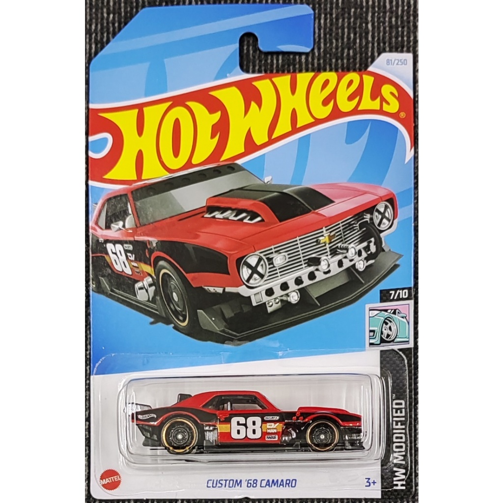 Hot Wheels Custom 68 Camaro [1968 Chevrolet Chevy Modified Slammed