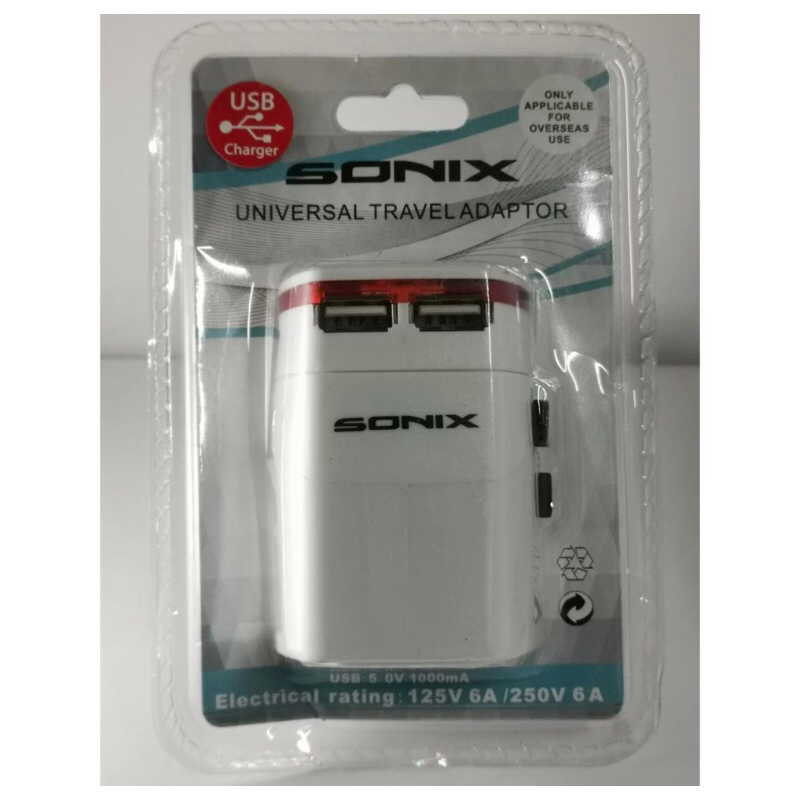Sonix/ Elegrant Travel Adapter All in 1 | Shopee Malaysia