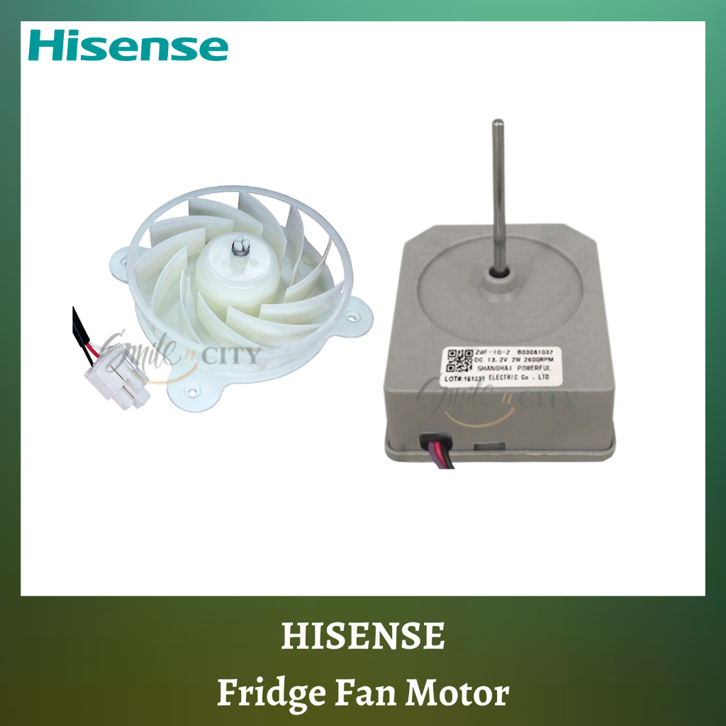 [𝐑𝐄𝐀𝐃𝐘 𝐒𝐓𝐎𝐂𝐊] HISENSE Refrigerator Fan Motor ZWF-30-3 ZWF-10-2 ...