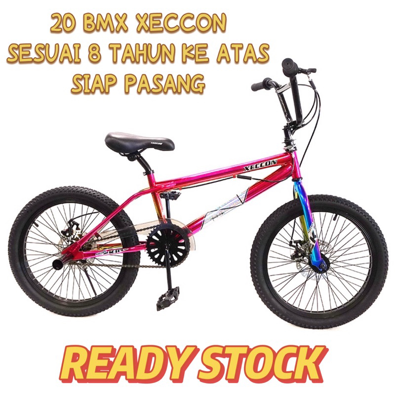 【SIAP PASANG】Basikal 20" Basikal Budak BMX XECCON HOPPER 7-13 Tahun Bike Sport Bike Bicycle BMX ...