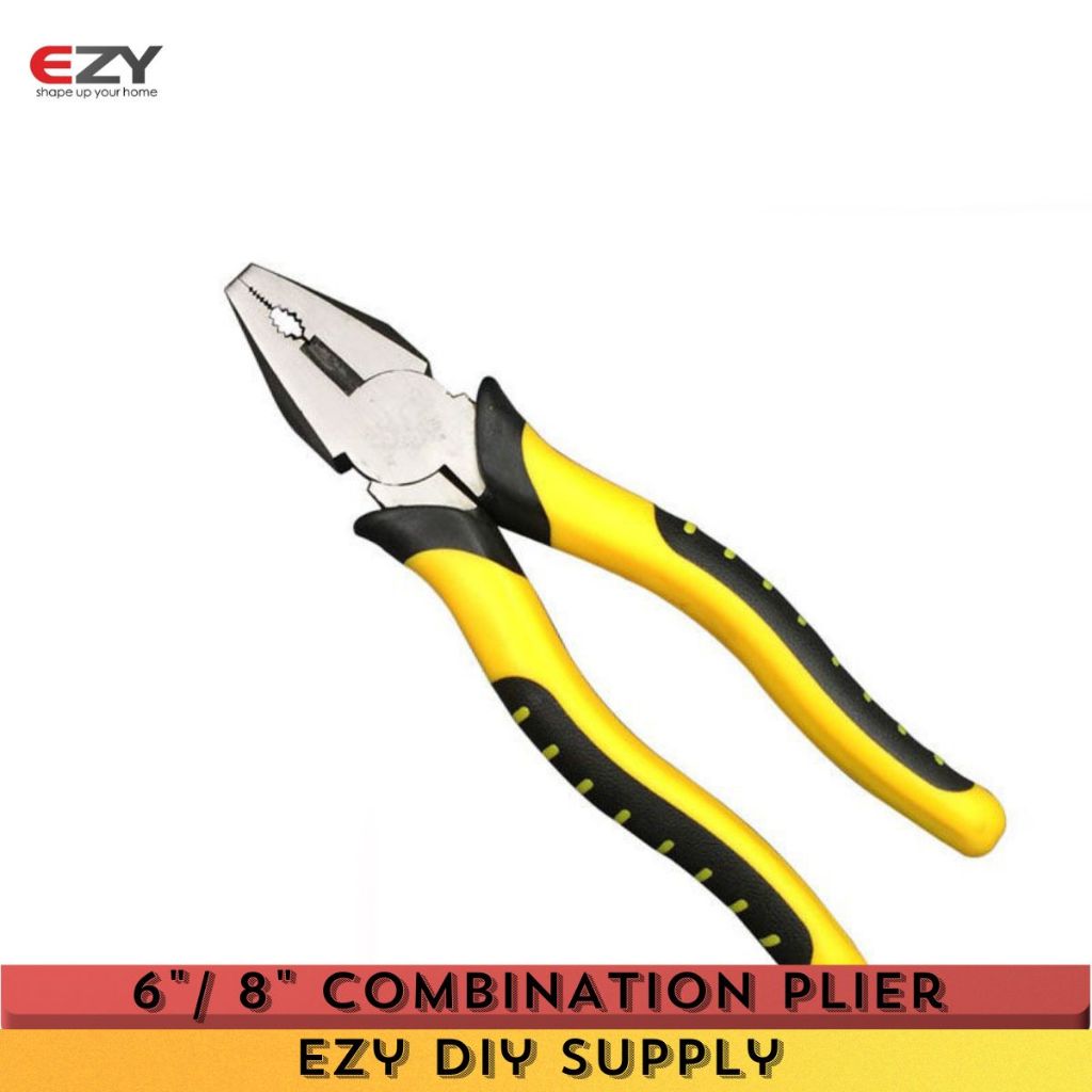 (1PCS) 6"/ 8" Heavy Duty Combination Plier | Shopee Malaysia