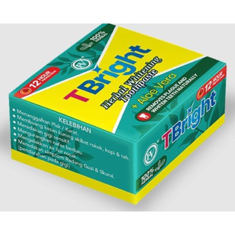 IV TBright (Herbal WHITENING Toothpaste) EXP JAN24 | Shopee Malaysia