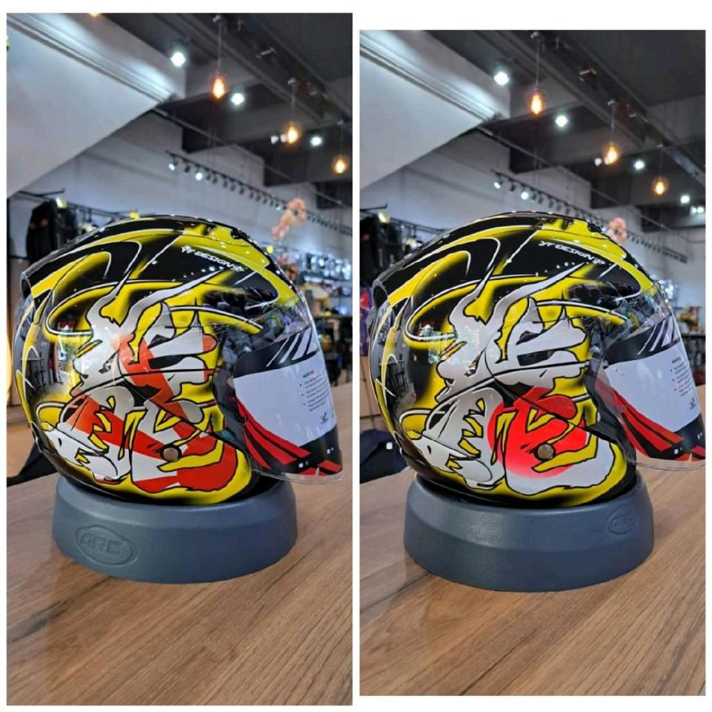 ARC YF Nagamas and Naga Vista Open Face Helmet | Shopee Malaysia