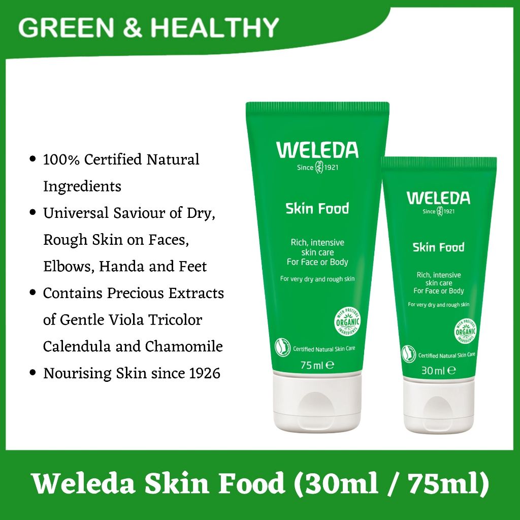 Weleda Skin Food Rich, Intensive Skin Care (30ml/ 75ml) | Shopee Malaysia
