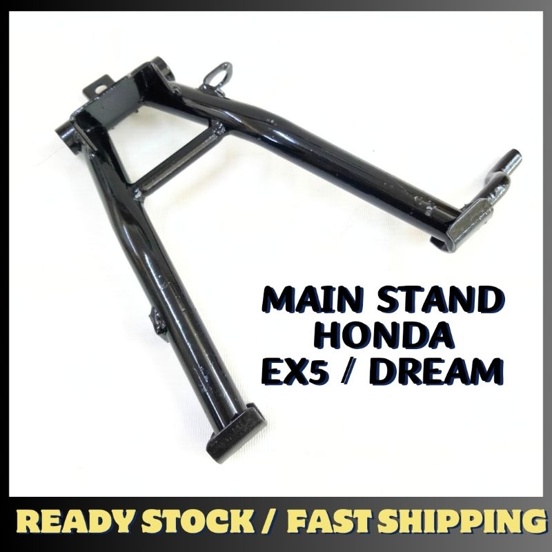 HONDA EX5 DREAM EX5 HIGH POWER EX5 MAIN STAND ASSY DOUBLE STAND TONGKAT ...